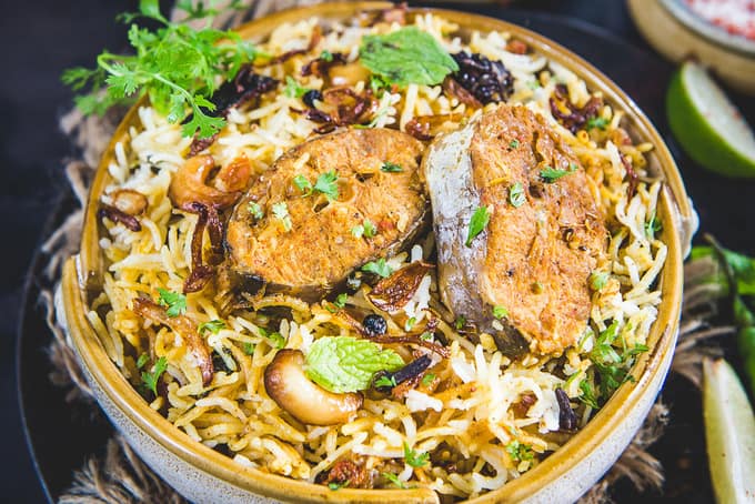 Fish Masala Dum Biryani | The Aligarh Chef