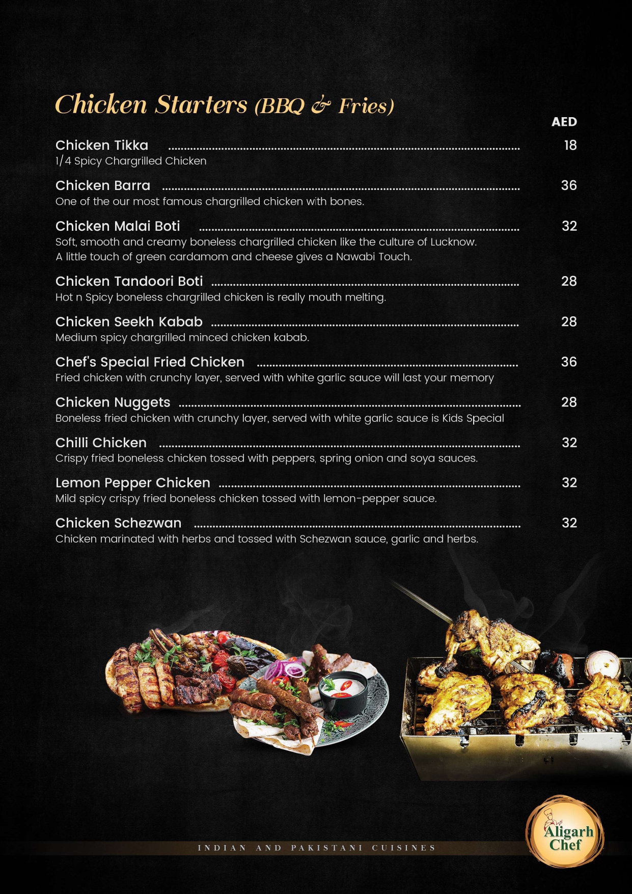 Chicken Starters BBQ And Fries Near Me | The Aligrah Chef